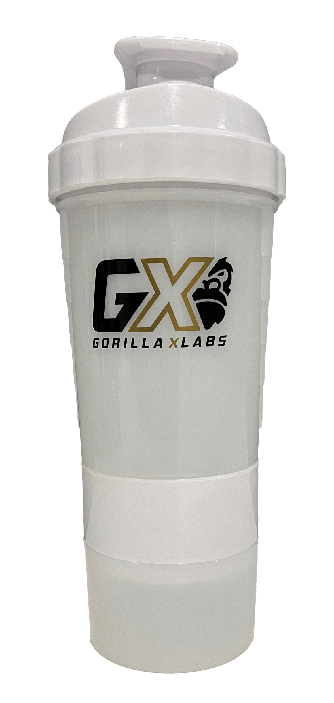 Gorilla X Labs Compartment Shaker White 500ml